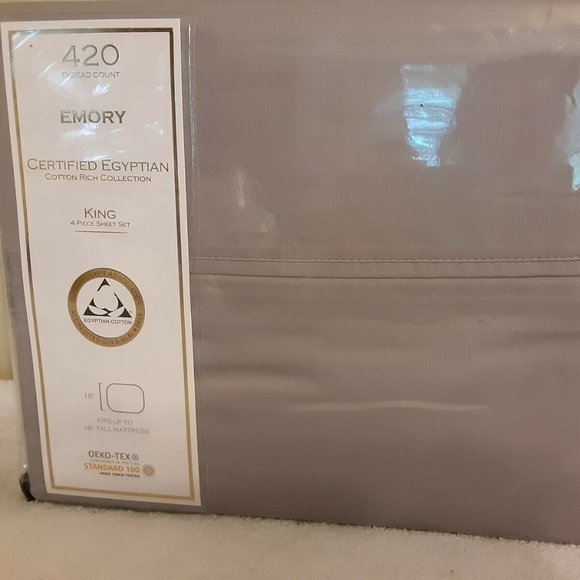Sunham Emory | Bedding | Sunham Emory 4pc King Sheet Sets 42 Thread ...